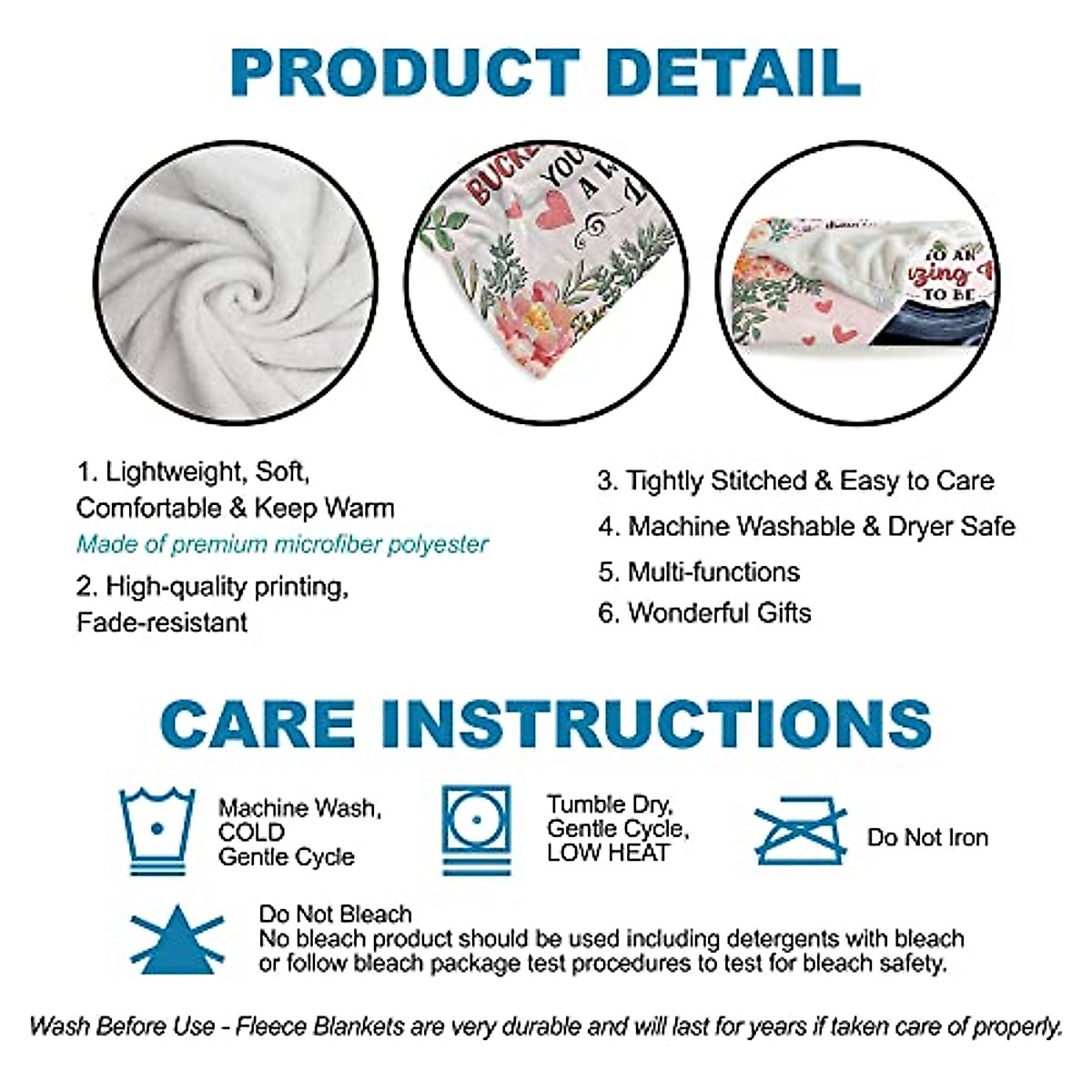 MUCHNEE Personalized to My New Mom Gifts for Women, New Mommy Gift for Wife from Husband, Mom to be Throw Blanket, Expecting Mother Gifts, New Pregnancy Gifts for First Time Moms, Gender Reveal Gifts