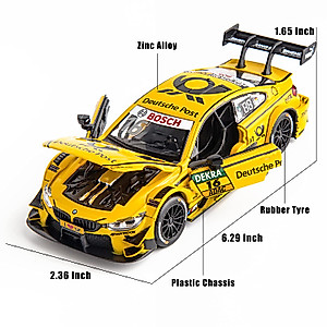 RMZ City Compatible for 1:32 Diecasting Alloy Car Model #16 M4 DTM Toy Car