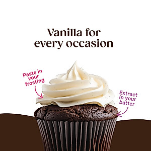 Vanilla Bean Paste and Pure Vanilla Extract for Baking (Combo Pack) - Heilala Vanilla Beans are Hand-Picked and Ethically Sourced from Polynesia, Gourmet Bourbon Variety, Loved by Bakers Worldwide
