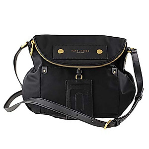 Marc Jacobs Preppy Natasha Nylon Crossbody Bag, Black, Medium