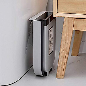 NC Kitchen Trash Can, Vehicle Hanging Folding Trash Can, Family Car Wall-Mounted Storage Box