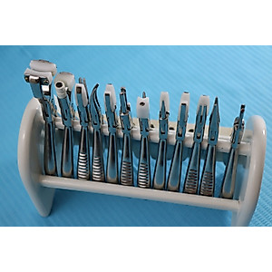 NEW PREMIUM GRADE SET OF 12 EACH OPTICIAN ! OPTICAL PLIERS,EYEGLASSES TOOL SET-CYNAMED USA