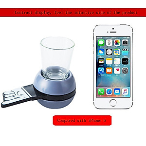Spin the Shot Drinking Arrow Oointer Turntable, Bar Family Party Drinking Game Supplies, Shot Glasses，Shot Spinner (Cup Included)
