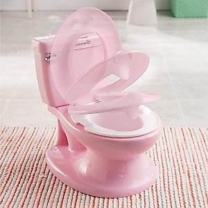 Summer My Size Potty, Pink Realistic Potty Training Toilet Looks and Feels Like an Adult Toilet Easy to Empty and Clean, 1 Count (Pack of 1)