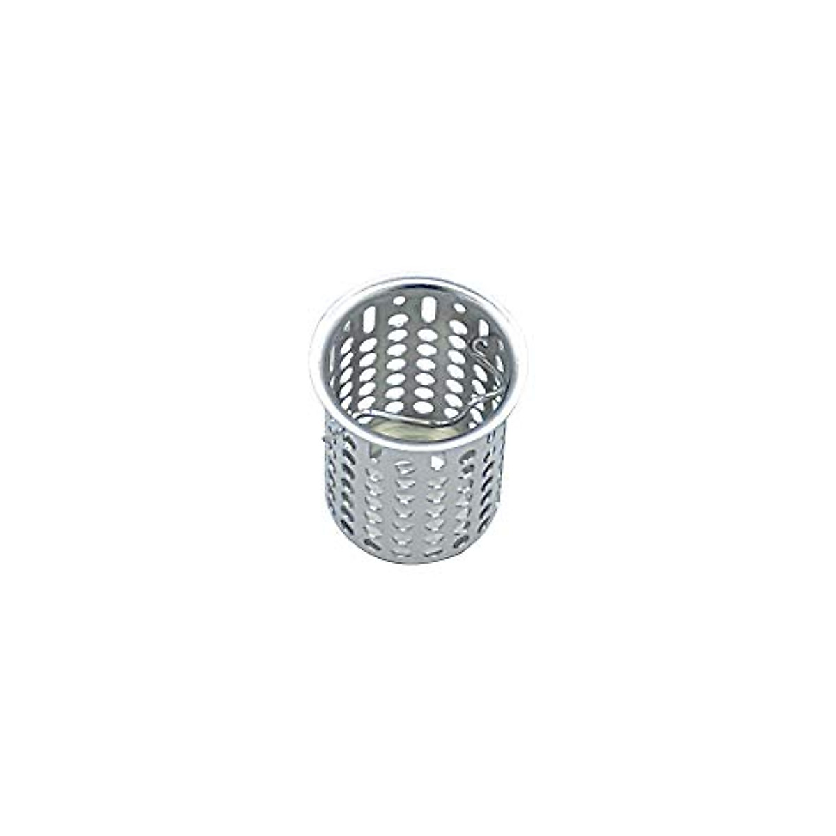 Junior Basket Strainer Stainless Steel Strainer Basket, 2.25 Inch Deep Flange Replacement Strainer with Handle