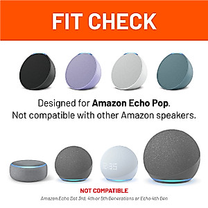 Made For Amazon Outlet Hanger, for Echo Pop