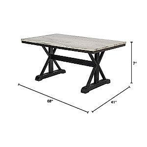 Best Quality Furniture Dining Table Only Gray