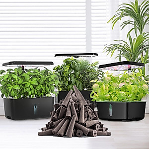 100pcs Grow Sponges, Replacement Indoor Hydroponic Sponges Seed Pods Compatible with Aerogarden, Plant Seed Starters Sponges for Hydroponic Growing System