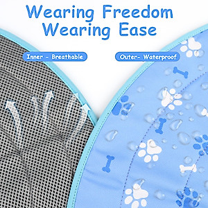 ROYUEXT Cat Cone, Adjustable Cat Cone Collar Soft to Stop Licking, Foldable Dog Cones for Small Dogs, Water Resistant Neck Cone for Cats,Lightweight Cat Recovery E Collar for Small Dogs and Cats