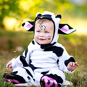 Glenmal 72 Sheet 540 Pcs Cow Temporary Tattoos for Kids, Birthday Party Decorations Party Supplies Favors Cute Cow Tattoo Sticker Style Milk Gift Ideals for Boys Girls Schools Prizes Themed