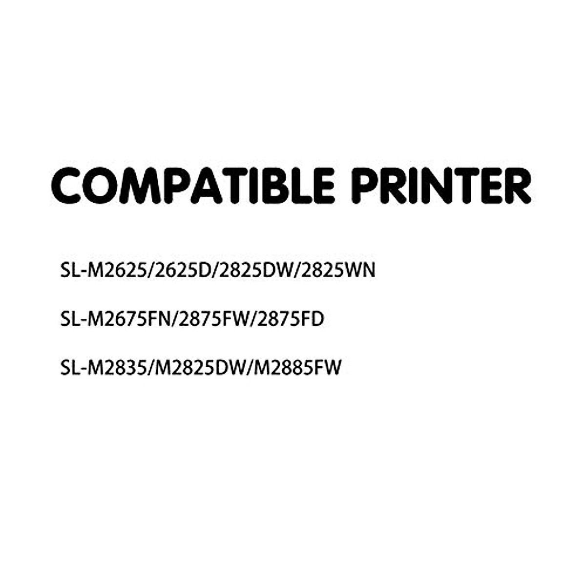 Green Toner Supply (Pack of 3) Compatible Replacement MLTD116L MLT-D116L Toner Cartridges MLT D116L 116L 116 [3-Pack Black] for SL-M2825DW SL-M2875FD SL-M2875FW SL-M2835DW SL-M2885FW Laser Printer