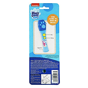 eKids Blues Clues and You Microphone for Kids, Blues Clues Toy Microphone with Built-in Music and Flashing Lights, for Fans of Blues Clues Toys and Gifts