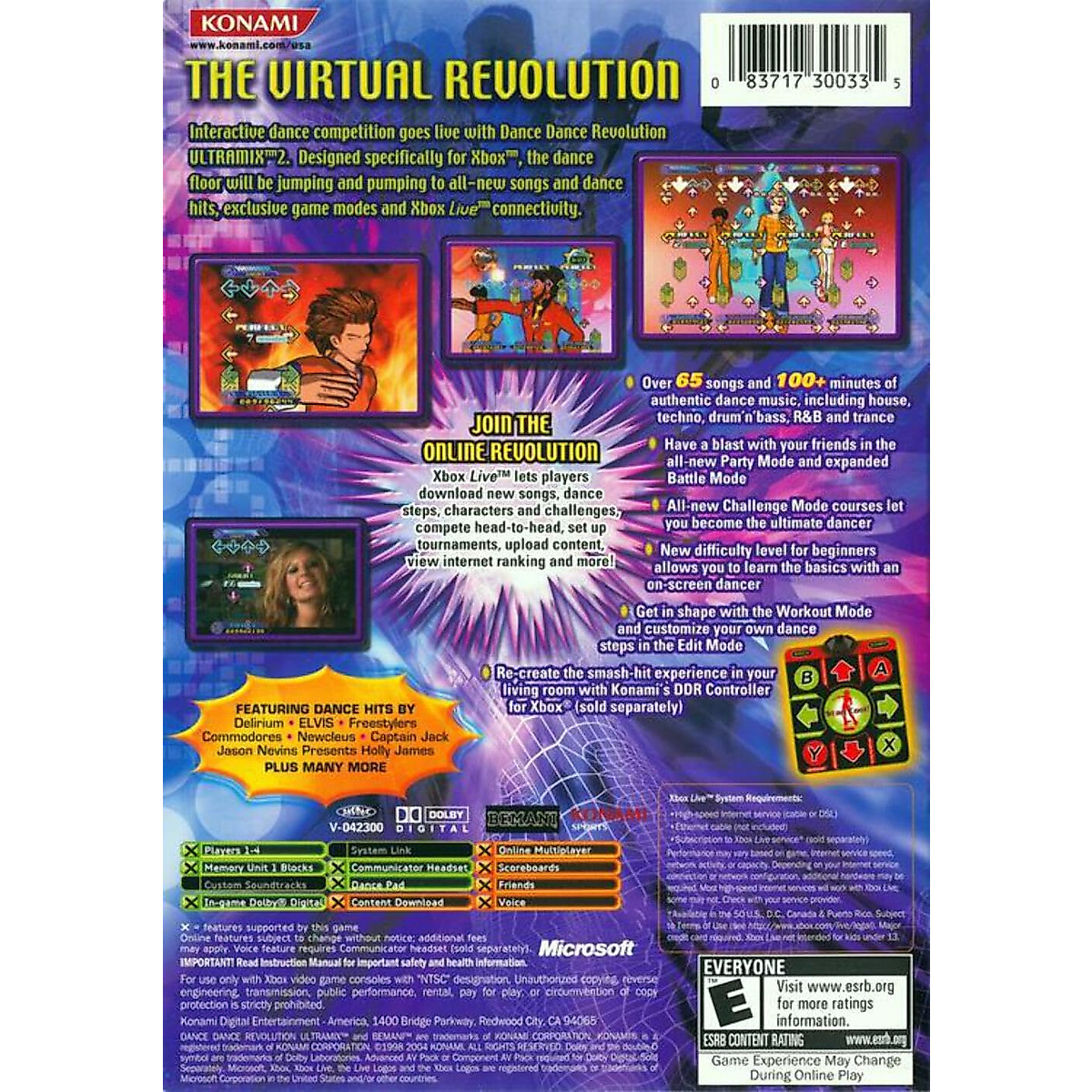 Dance Dance Revolution Ultramix 2 - Xbox