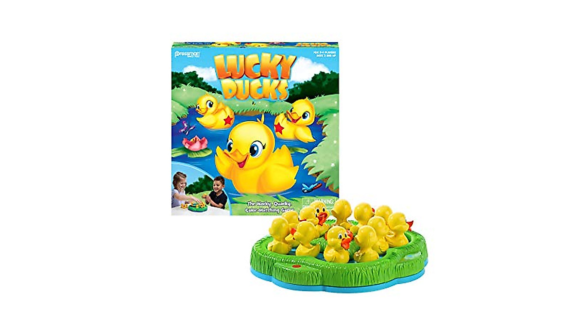 Pressman Lucky Ducks Memory Game for Kids