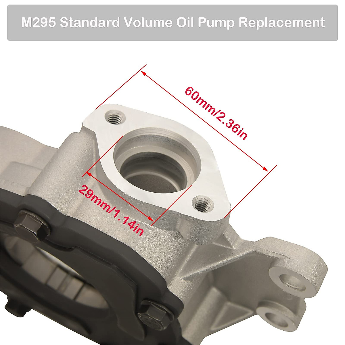 M295 Oil Pump Replace 12586665, LS Oil Pump for Chevy Silverado, Suburban, Tahoe, Trailblazer, GMC Sierra, Yukon, Cadillac LS1 LS3 LS2 LS6 4.8L 5.3L 6.0L