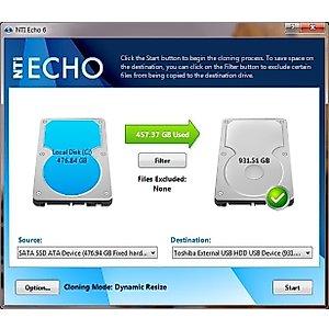 NTI Cloning Kit | New! Version 6 of NTI Cloning Software | Best for SSD and HDD Upgrades | Software via Download | SATA-to-USB Adapter Included for 2.5" SSD and HDD