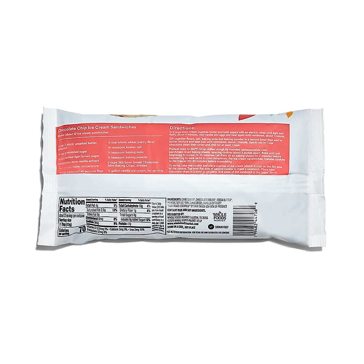 365 by Whole Foods Market, Semisweet Mini Chocolate Chips, 12 Ounce