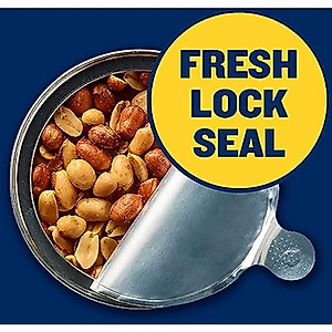 PLANTERS Redskin Spanish Peanuts, Roasted Salted Peanuts, Plant Based Protein 12.5 Ounce (Pack of 6)