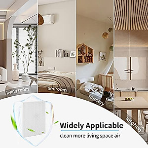 Improvedhand C535 Filter Replacement 115115 Filter A Fit for Win-ix Plasma-wave Air Purifier Models 5000 5000b 5300 5300-2 6300 6300-2 9000 Wac5300 Wac5500 Wac6300 Am90, 3 Pack True Hepa Filters