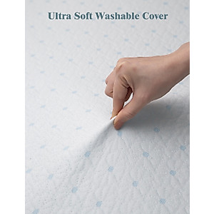 Ferlizer Waterproof 2" [King] Mattress Topper Cover Ultra Soft & Corner Straps, CertiPUR-US Certified