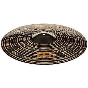 Meinl Cymbals Classics Custom Dark 17" Crash Cymbal for Drum Set — Made in Germany — B12 Bronze, 2-Year Warranty (CC17DAC)