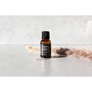 Lisse 100% Pure Lavender Essential Oil - Batch Tested & Third Party Verified - 0.5 Fl Oz