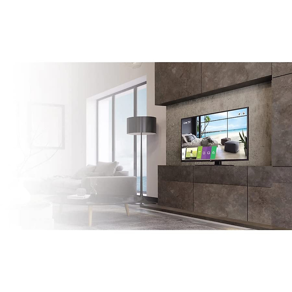 LG UT570H 50UT570H9UA 50" Smart LED-LCD TV - 4K UHDTV - Ceramic Black - HDR10 Pro, HLG - Direct LED Backlight - 3840 x 2160 Resolution