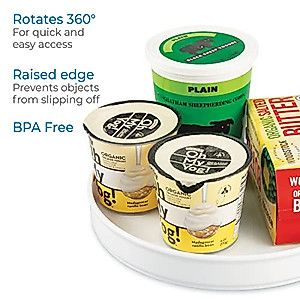 iDesign Linus Turntable, White