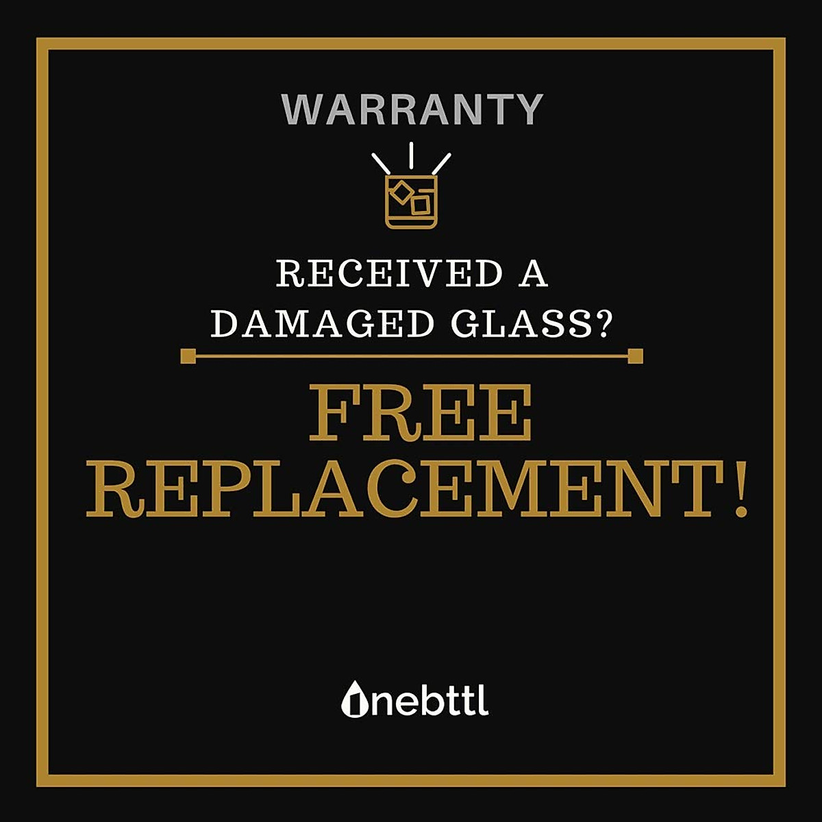 Onebttl Funny Birthday Gifts for Men&Him, Father's Day Gifts for Dad, Dad Gifts from Daughter/Son–Birthday Whiskey Glass for Boyfriend, Best Friends, Coworkers, Husband, Brother, Uncle, Boss - May