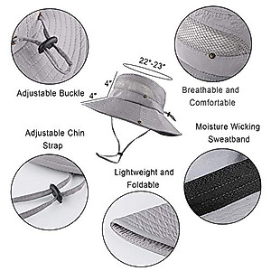 Men Women Sunscreen Cooling Hat Ice Cap Heatstroke Protection Cooling Cap Wide Brim Sun Hat with UV Protection Coffee