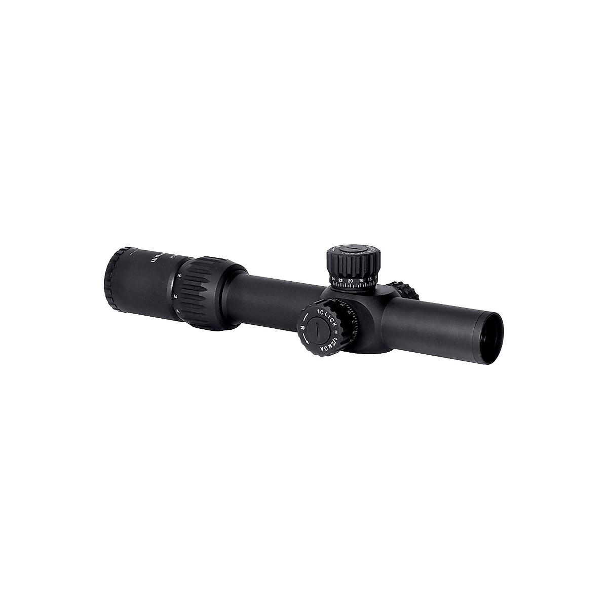 Monstrum G3 1-6x24 First Focal Plane FFP Rifle Scope with MOA Reticle | ZR302 Quick Release Scope Mount | Bundle