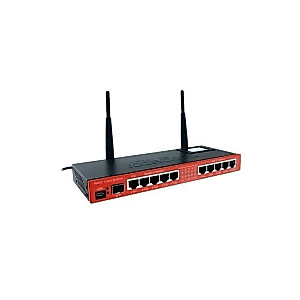 MikroTik RB2011UiAS-2HnD-IN, 4dBi, 30dBm, 600MHz, 128MB, 2. 4GHz, 5xEthernet, 5xGigabit, 1xSFP, PoE out, USB, L5