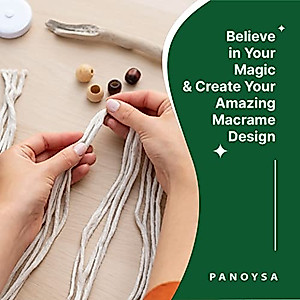3 in 1 Macrame kit Adult Beginner: 3 DIY Christmas Macrame Tree, Crafts for Adults, Macrame Cord 3mm, Boho Christmas Decor, Macrame Kits for Adults with Written Instructions and Video Tutorials
