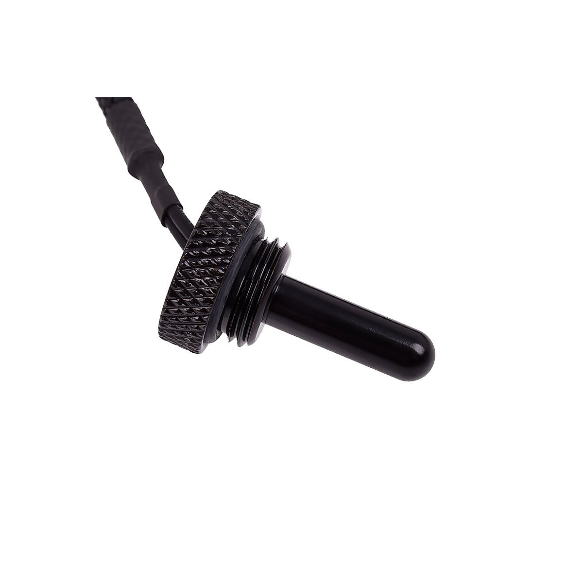 Alphacool 17365 Eiszapfen Temperature Sensor Plug G1/4 - Deep Black Water Cooling Monitoring