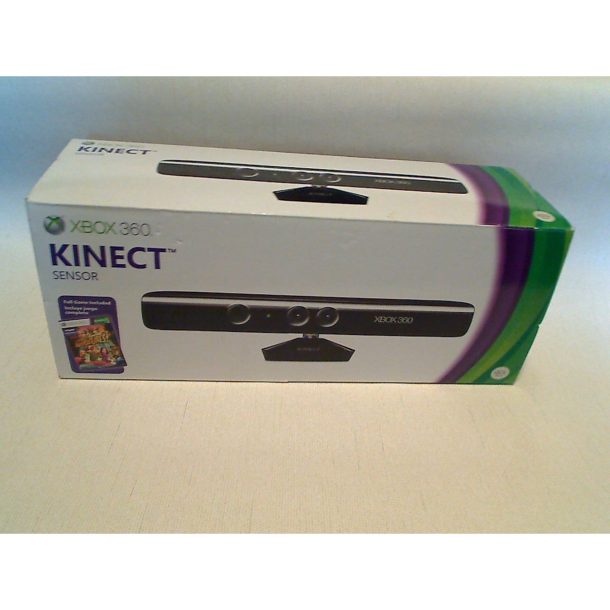XBOX 360 Microsoft Kinect Sensor Bar Only Black 1414 Wired Motion Sensor Camera