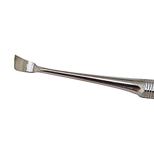 Mars Coat King Stainless Steel Tooth Scaler for Dogs and Cats, Double Ended, Professional/Surgical Grade with Curved End