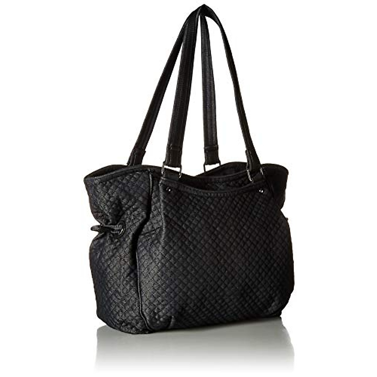 Vera Bradley Women's Denim Glenna Satchel Purse, Denim Navy, One Size