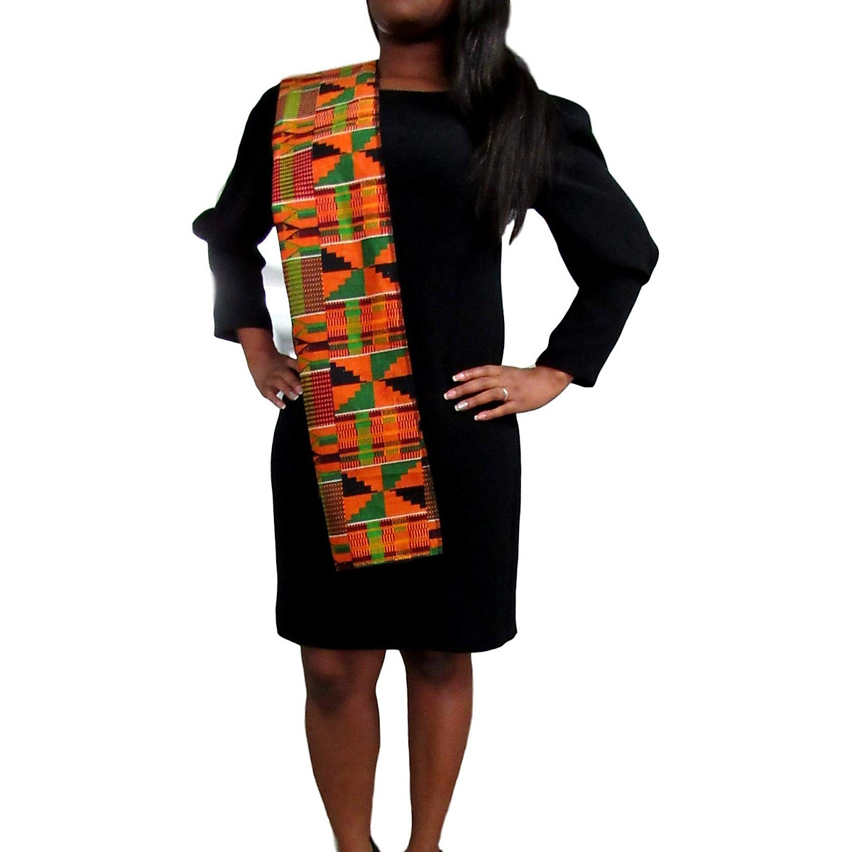 African Kente Stole, Kente Scarf, Sash, Kwanzaa, Choir, Black History, Graduation, African Pattern, Table Runners