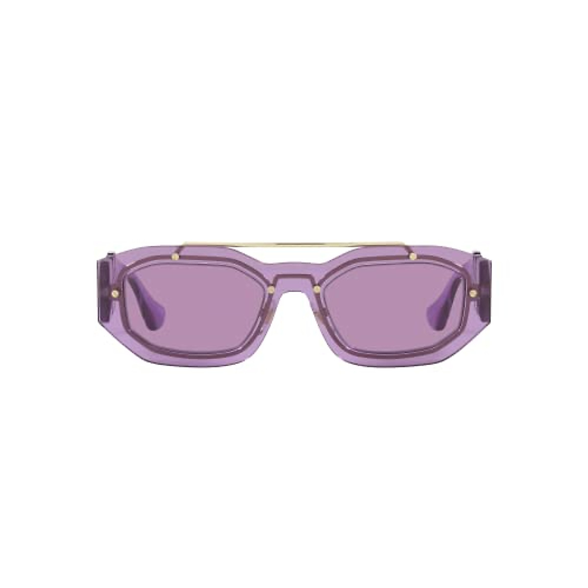 Versace Unisex Sunglasses Violet Frame, Violet Lenses, 51MM