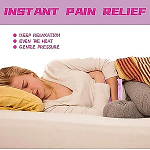 Pain Relief Heating Pack, Heating Pad Microwavable, Natural Hot Therapy for Muscle Pain, Joints, Cranps, Neck and Shoulders, Fill up The Heat Storage Clay Sphere