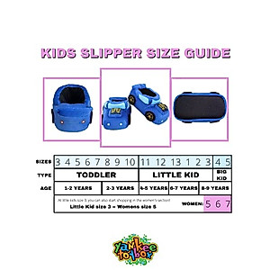 Hot Wheels Racecar Shaped 3D Novelty Toddler and Boys Plush Slippers (13-1 M US Little Kid, Blue)