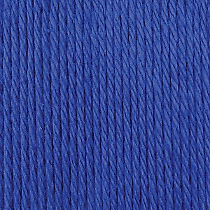 Lily Sugar 'N Cream The Original Solid Yarn, 2.5oz, Medium 4 Gauge, 100% Cotton - Blue - Machine Wash & Dry