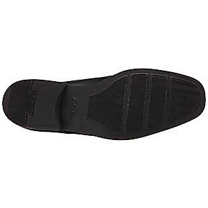 Clarks mens Tilden Walk Oxford, Black Leather, 10.5 US