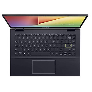 Asus VivoBook Flip 14 Thin and Light 2-in-1 Laptop, 14 FHD Touch Display, AMD Ryzen 7 4700U, 8GB DDR4 RAM, 512GB SSD Glossy Stylus Windows 10 Home Fingerprint Reader TM420IA-DB71T (Renewed)