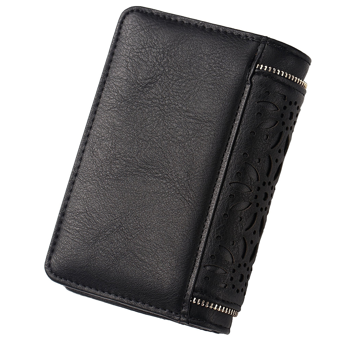 Fanaztee Women RFID Blocking Vintage Organizer Wallet for Ladies Small Purse with Multi Card Holder