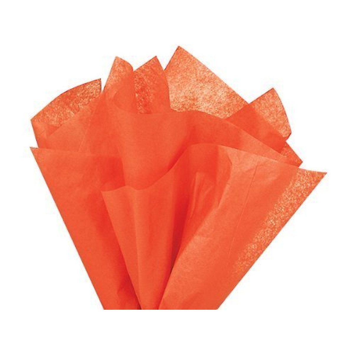 Brand New Orange Bulk Tissue Paper 15 Inch x 20 Inch - 100 Sheets-Flexicore Packaging