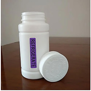 Refrigerate Medical Labels,1.7"x 0.4" Medicine Labels Refrigerate Food Service Pharmacy Stickers Veterinary Labels Keep Refrigerated Food Packaging Stickers Drug Stores Warning Labels,500 Pcs