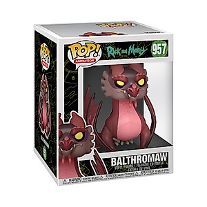 Funko POP Super: Rick & Morty - 6 Inch Balthromaw Collectible Vinyl Figure, Multicolor (55251)
