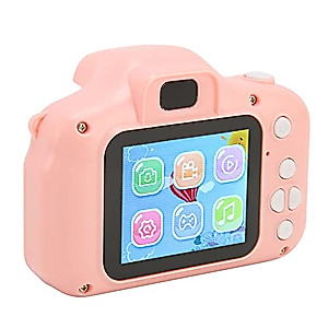 Cartoon Digital Camera, 8MP 1080P HD Children Camera with 32GB Memory Card for 3-12 Year Old Girls Boys