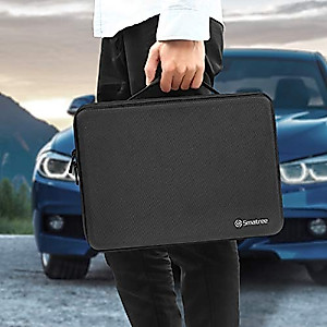 Smatree 15.6inch Samsung Laptop Hard Carrying Case for Samsung Galaxy Book2 Pro 360 15.6”, Samsung Galaxy Book Pro 360 15.6inch Bags, 9.7 inch iPad Sleeve, 15.6inch Samsung Galaxy Book Case,Black